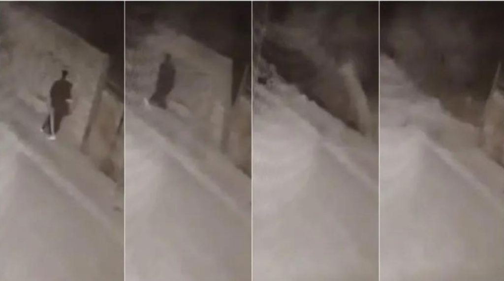 Adolescente se salva de morir tras caerle una pared en la calle