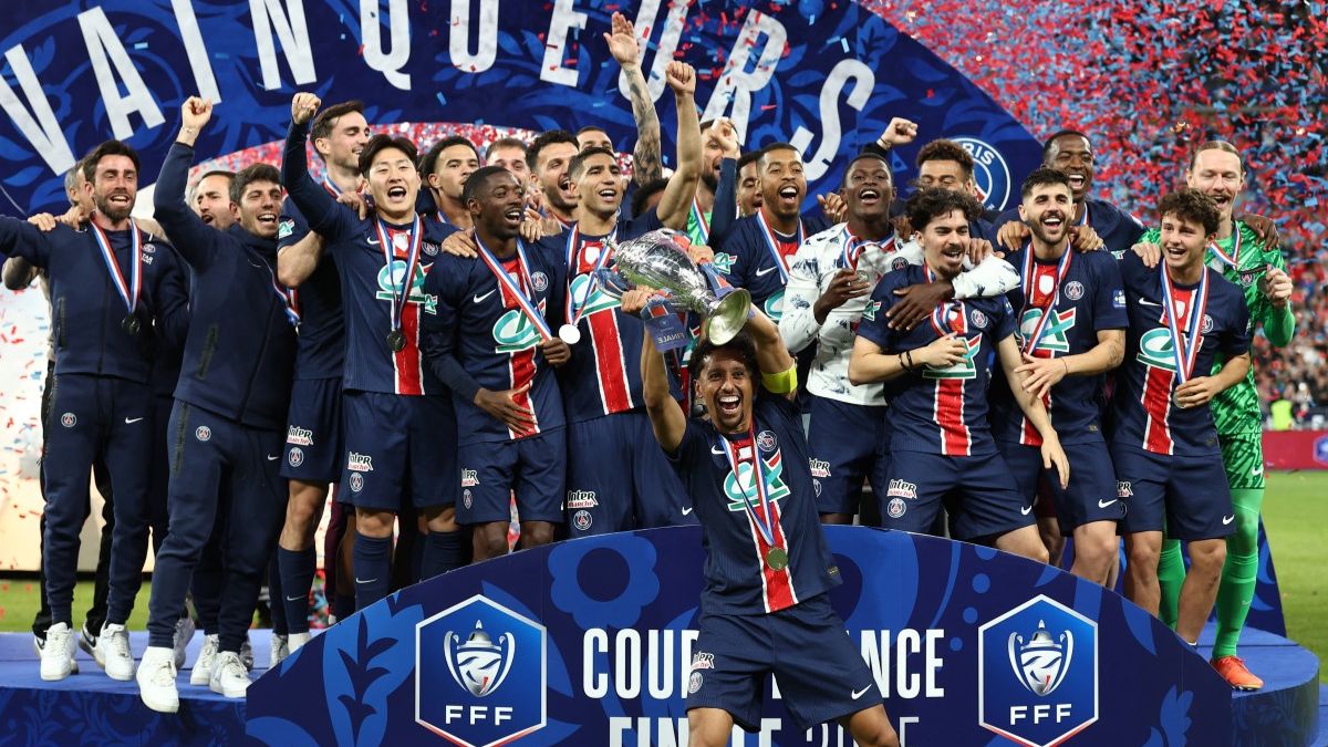 El PSG conquista la Copa de Francia a una semana de la final de ...