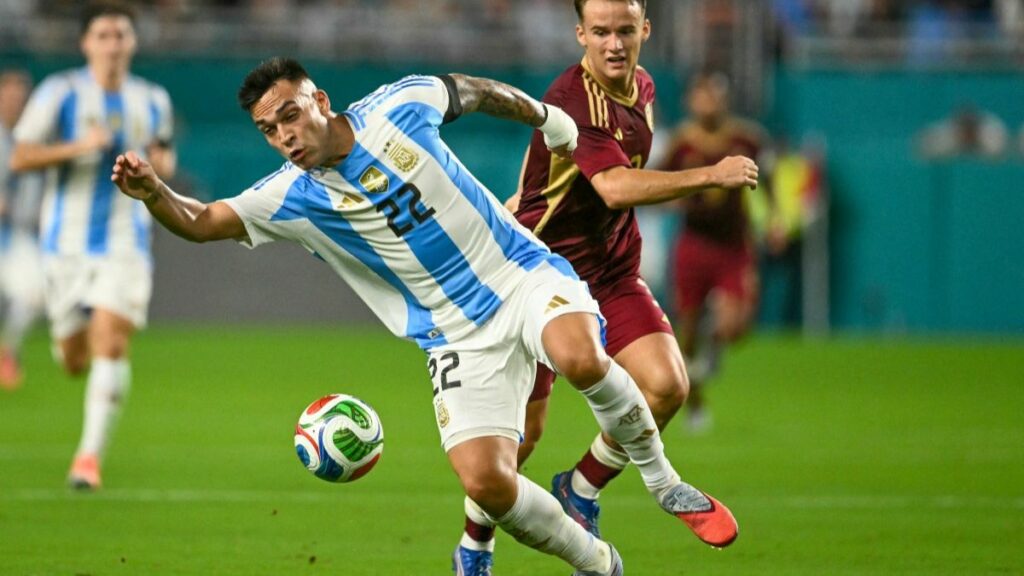 Sin Messi, Argentina le gana 1-0 a Venezuela en duelo amistoso en Miami - Mediatiko