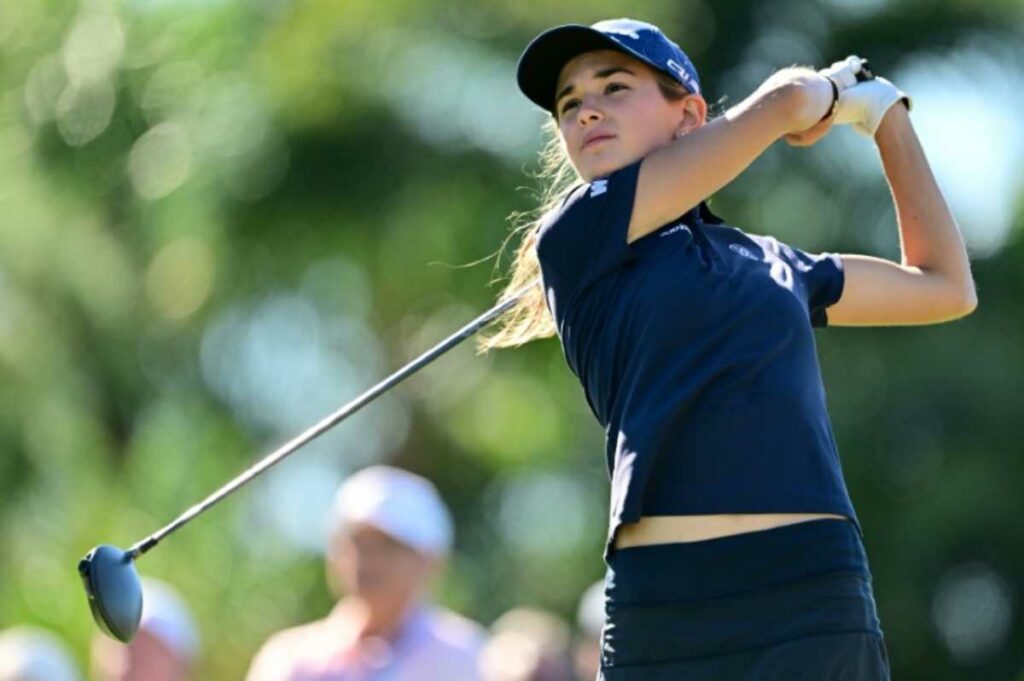 Nieta de Donald Trump inicia su torneo de debut profesional en último ...